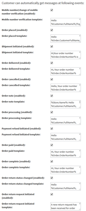 Universal SMS Plugin for nopCommerce- nopAccelerate Shop Universal SMS Plugin for nopCommerce- nopAccelerate Shop