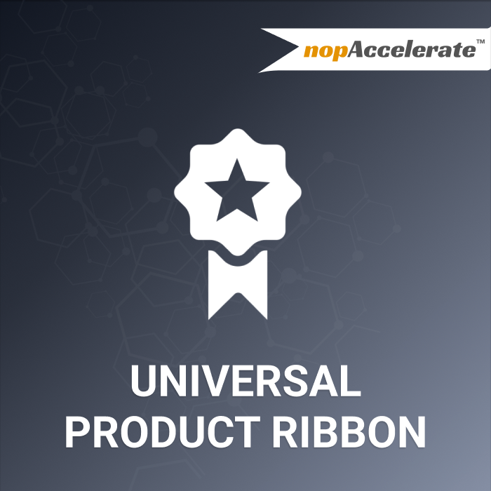 Product ribbon nopCommerce plugin- nopAccelerate Shop
